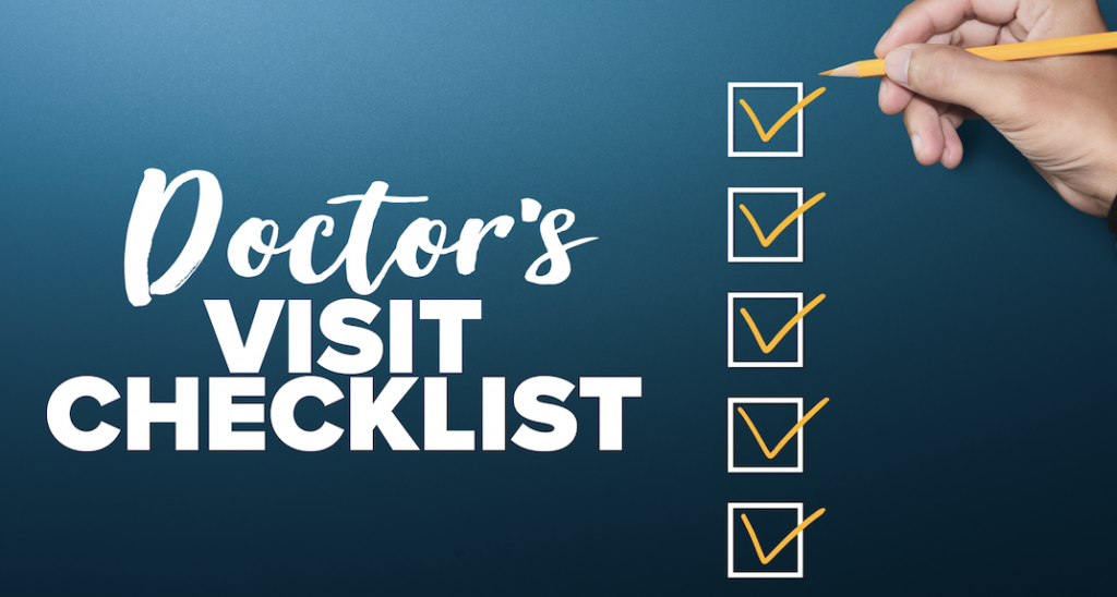 Doctor's Visit Checklist - My Weight What To Know