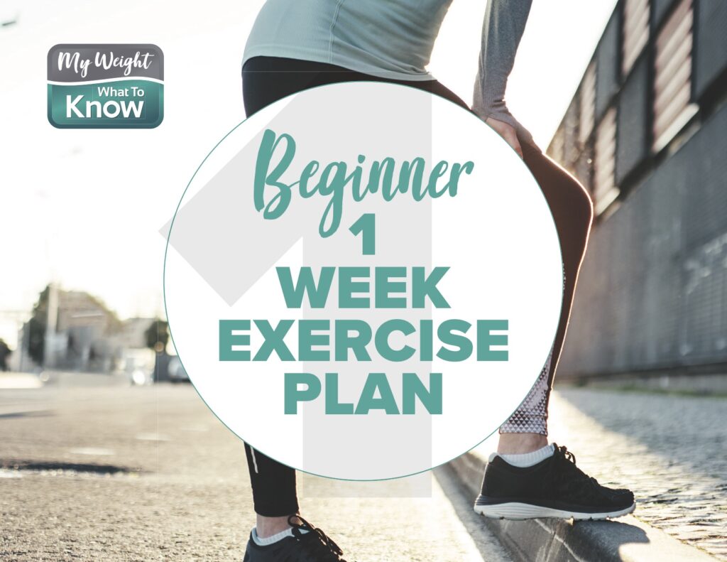 Beginner Seven Day Workout Guide - My Weight What To Know